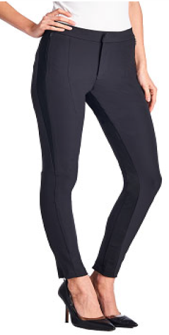 “Streamline" Mid‐rise Skinny‐fit Stretch Pants – Vertigo