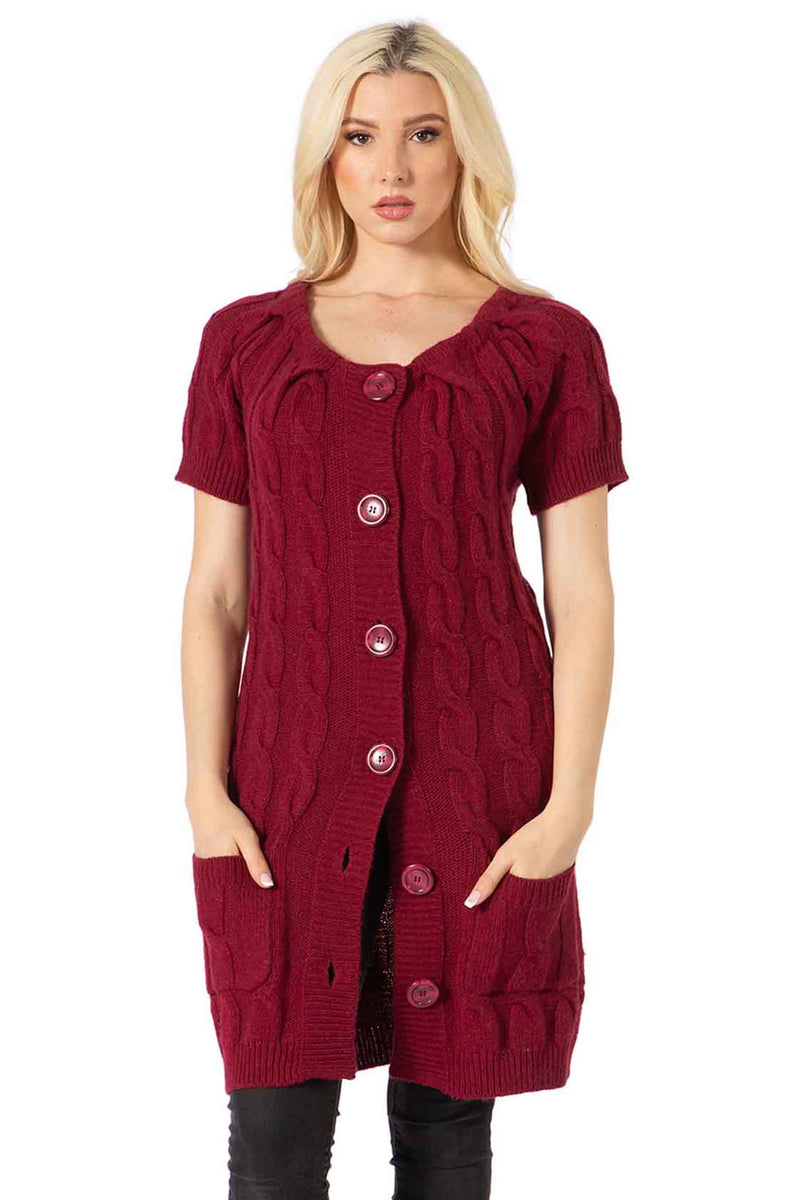 Demure Cable Cardigan – Vertigo